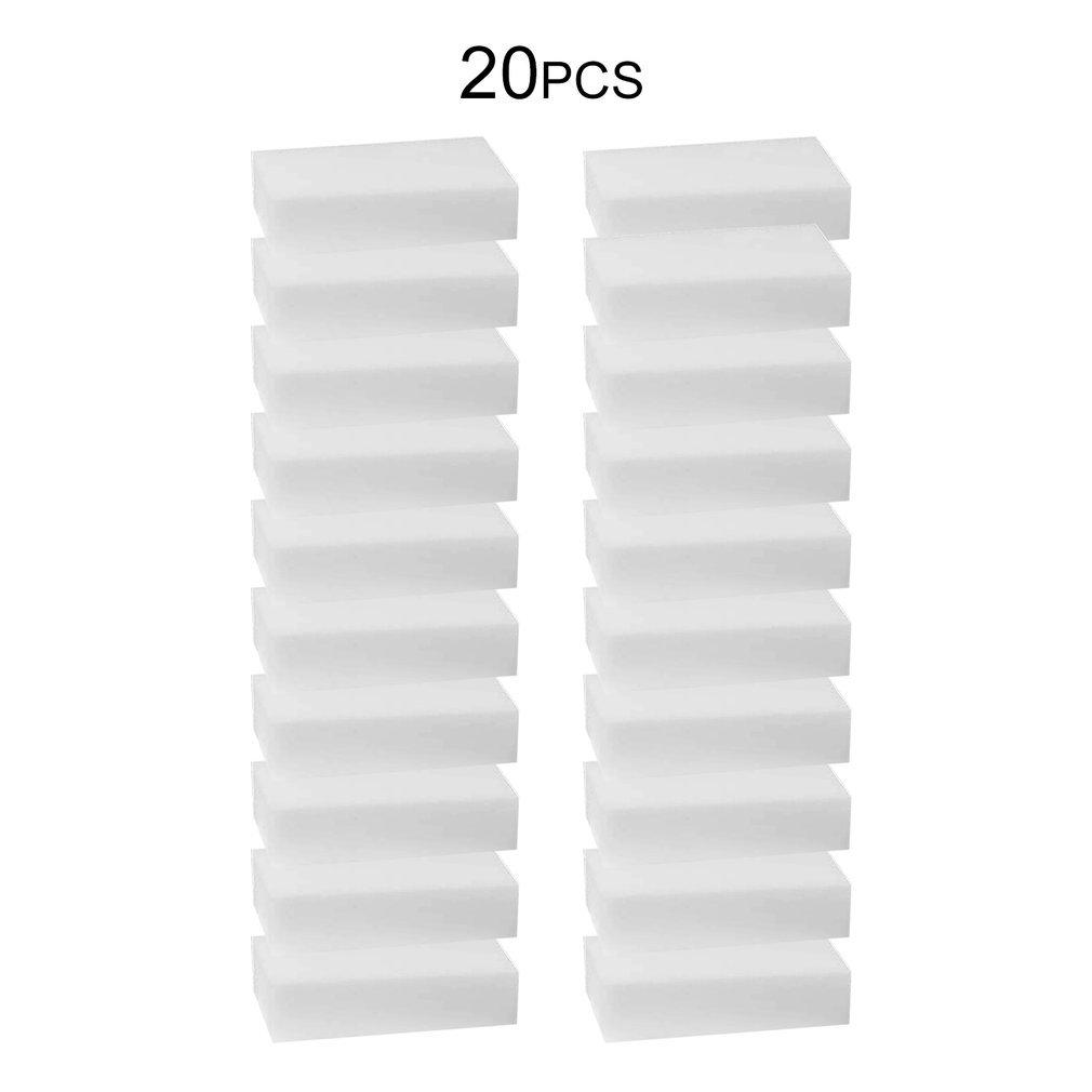 20Pcs Magic Sponge Eraser Multifunction Cleaner Kitchen Dish Cleaning ...