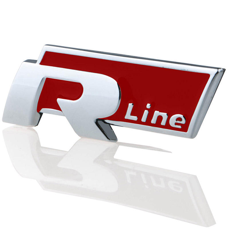 Buy Car Trunk Metal Rline R-LINE Emblem Badge Sticker For VW CC GTI ...