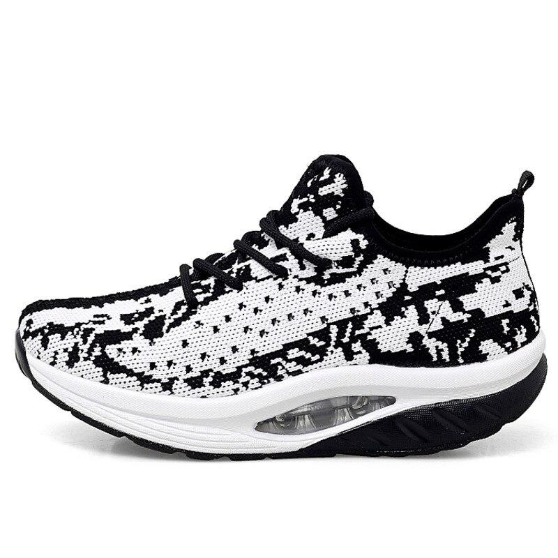 Kaufe Brand Sports Shoes Women Thick Sole Shoes Ladies Toning Shoes ...