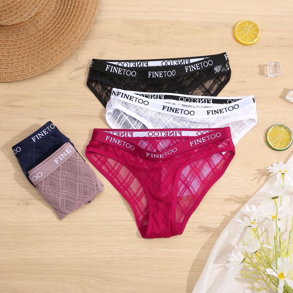 Cheap 3PCS/Set Lace Panties Women's Lingerie Underwear Perspective Sexy ...