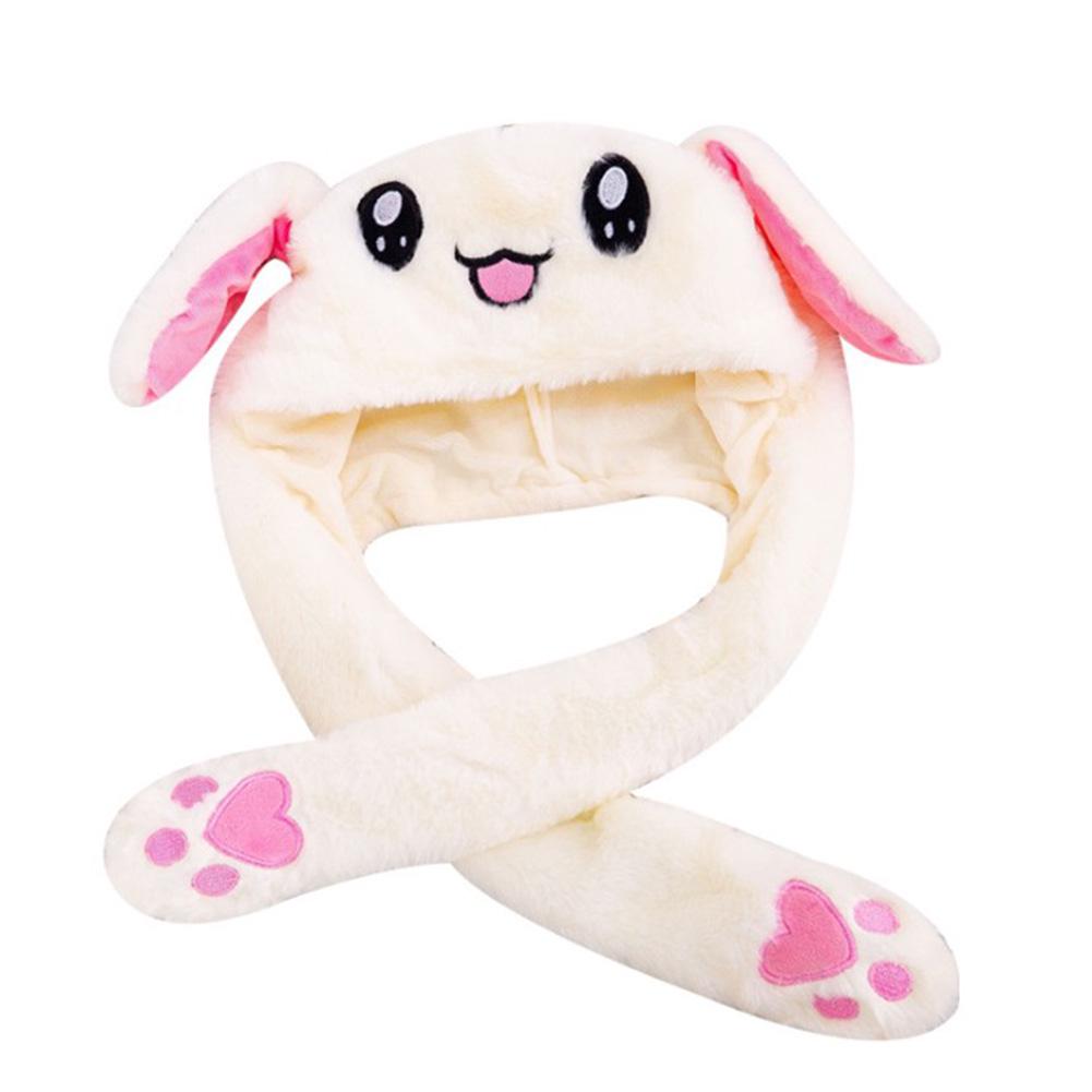Buy Ears Movable Hat Glow Rabbit Ears Cap Plush Airbag Hats Caps at ...