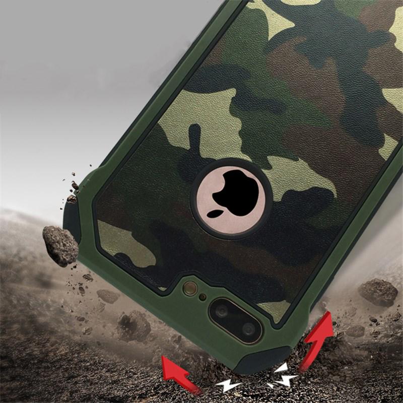 Camouflage Hard Phone Case For iPhone 11 XR XS X 7 8 Samsung S7 S8 plus ...