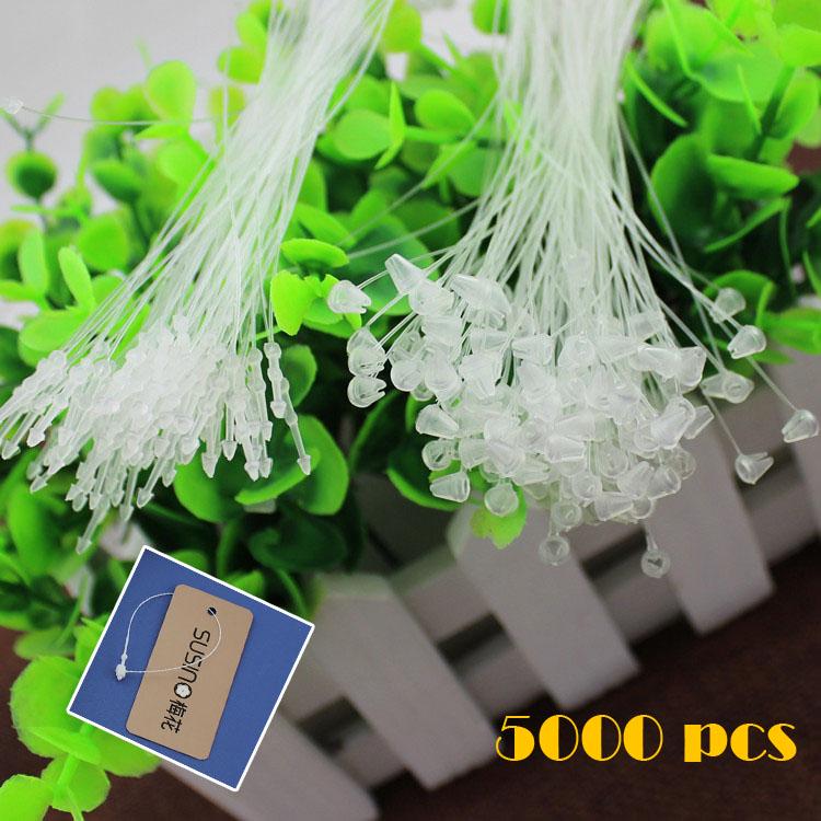 Buy 5000pcs 13cm Trademark Listing Rope General Plastic Hanging Tag ...
