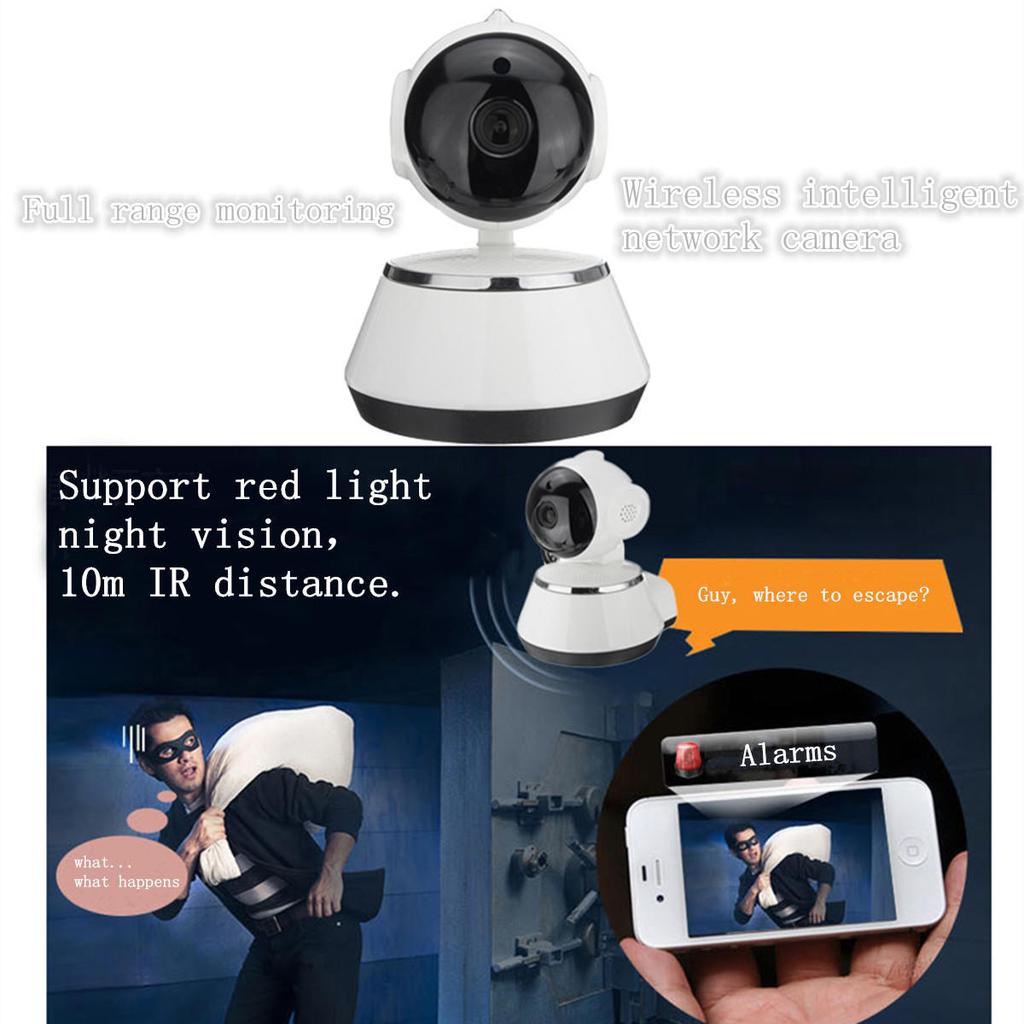 Buy HD 720P Wireless IP Camera Intelligent Tracking Home Security ...