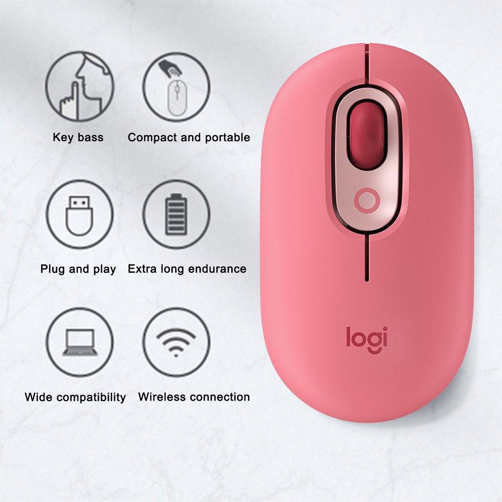 Buy Mouse Wireless Ergonomic Mini Multifunctional Fashionable Mouse ...