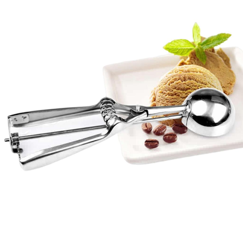 Cheap Ice Cream Scoop|Spring-Loaded Scoop With Comfortable Handle|Easy ...