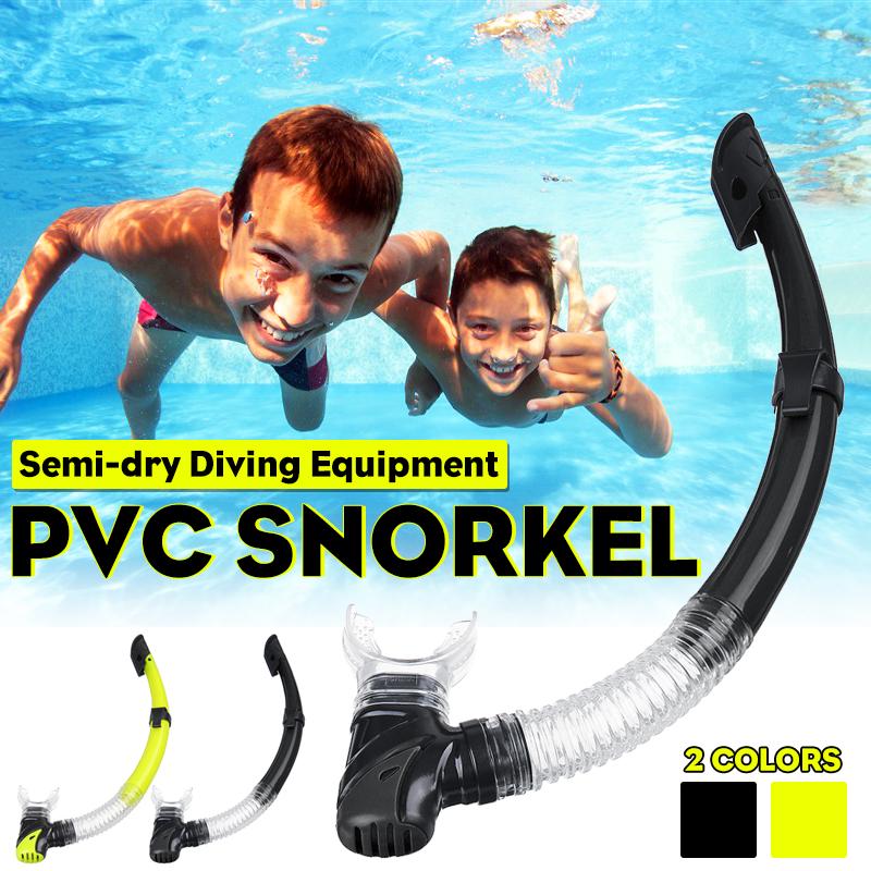 PVC Snorkel swimming diving snorkeling set surface scuba uygun fiyatlı ...