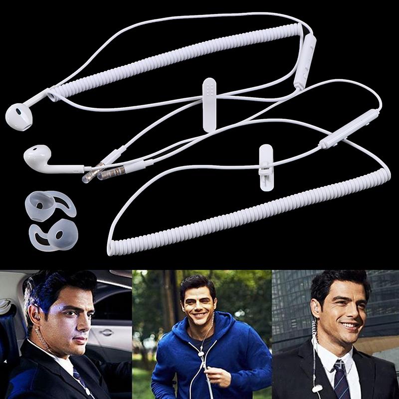 Buy 3.5Mm Single Side Earphone In Ear Earbud Headset W/ Microphone ...