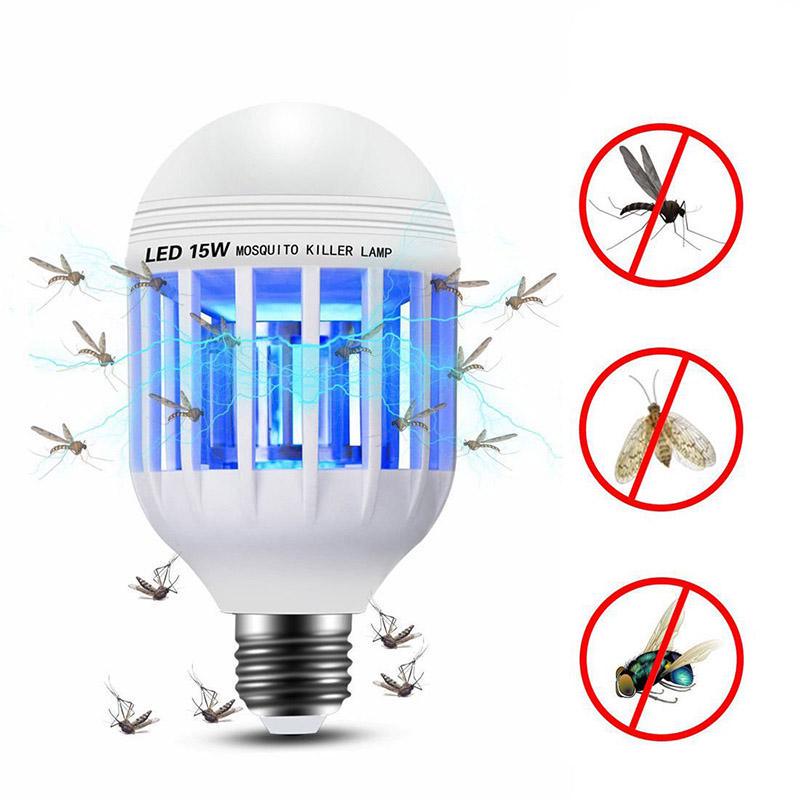 Buy Lure Insect Trap Light Mosquito 2 In 1 Home E27 1/2/4 PCS at ...