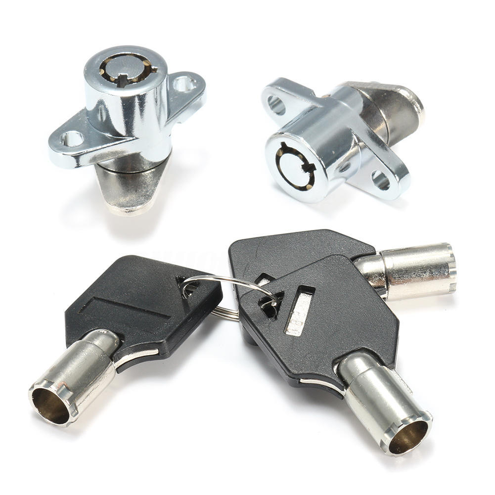 Buy 2x Hard Saddlebag Lock 3 Keys Set For Harley Touring at affordable ...