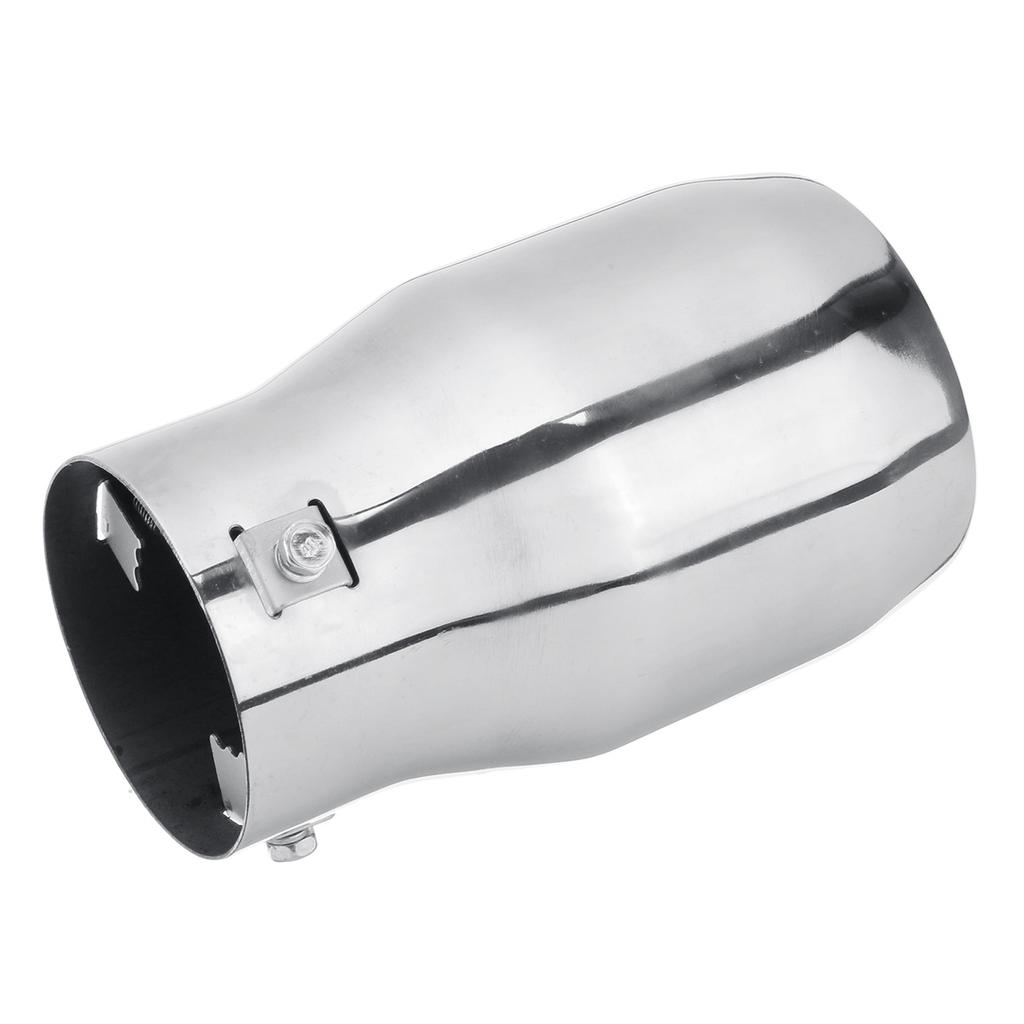 Buy 1/2PCS 76MM Universal Stainless Steel Car Rear Round Exhaust End ...