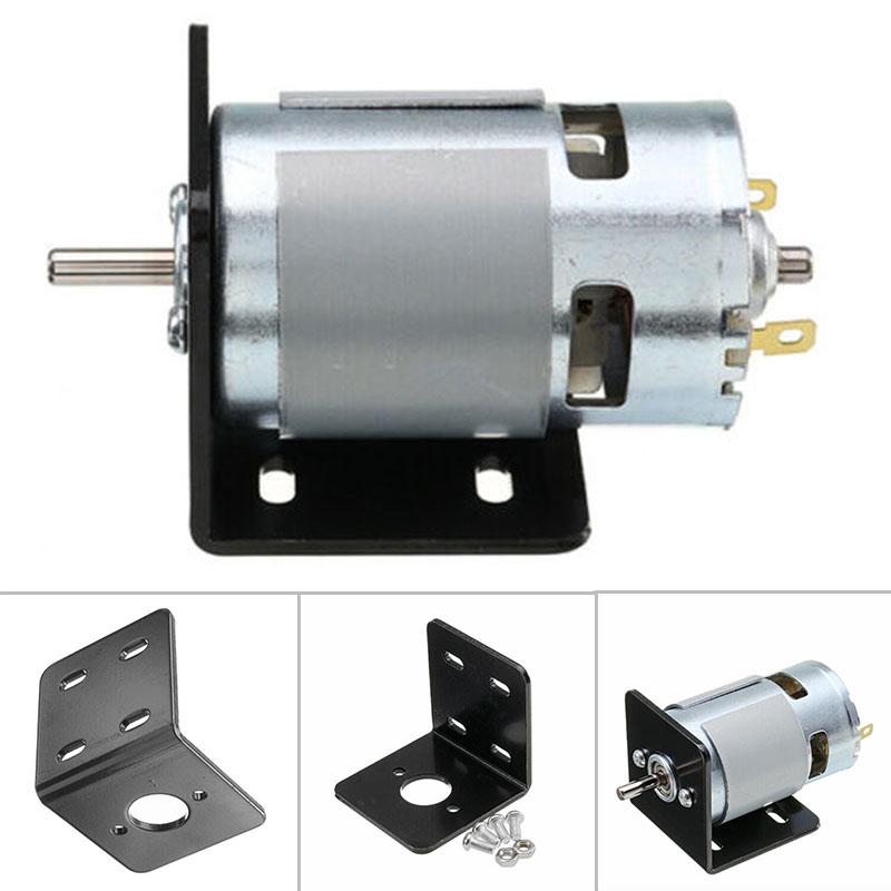 775 Motor With L-type Mounting Bracket DC-12V 10000rpm Double Ball ...