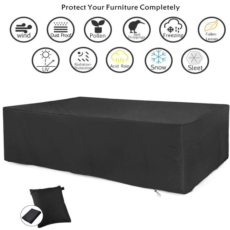 Waterproof Sturdy Covers Outdoor Deck Box Protective Cover Storage ...
