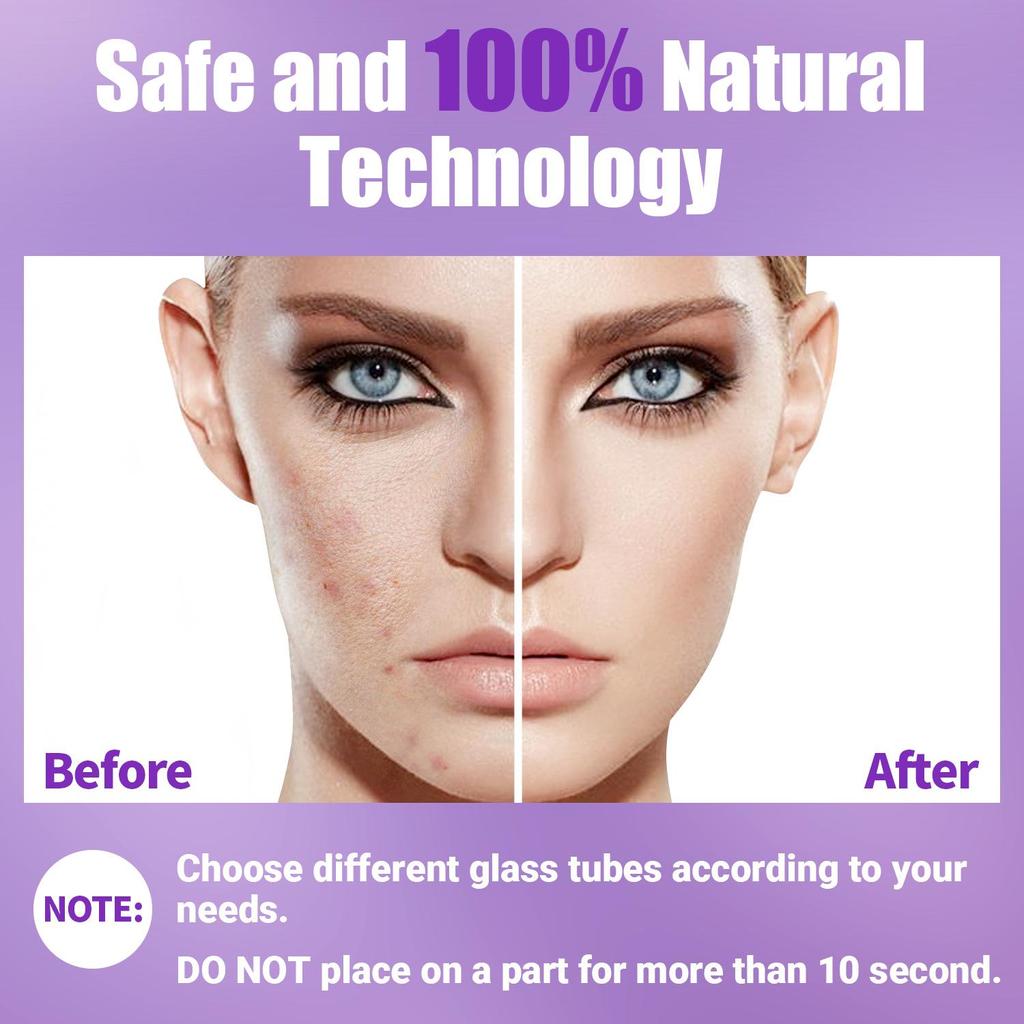 Buy Darsonval High Frequency Facial Machine Violet Light for Facial ...