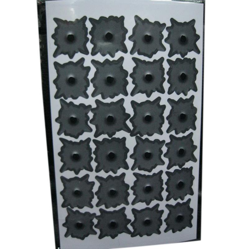 Buy 5pcs Sticker Car Styling Fake Bullet Holes Realistic Bullet Hole ...