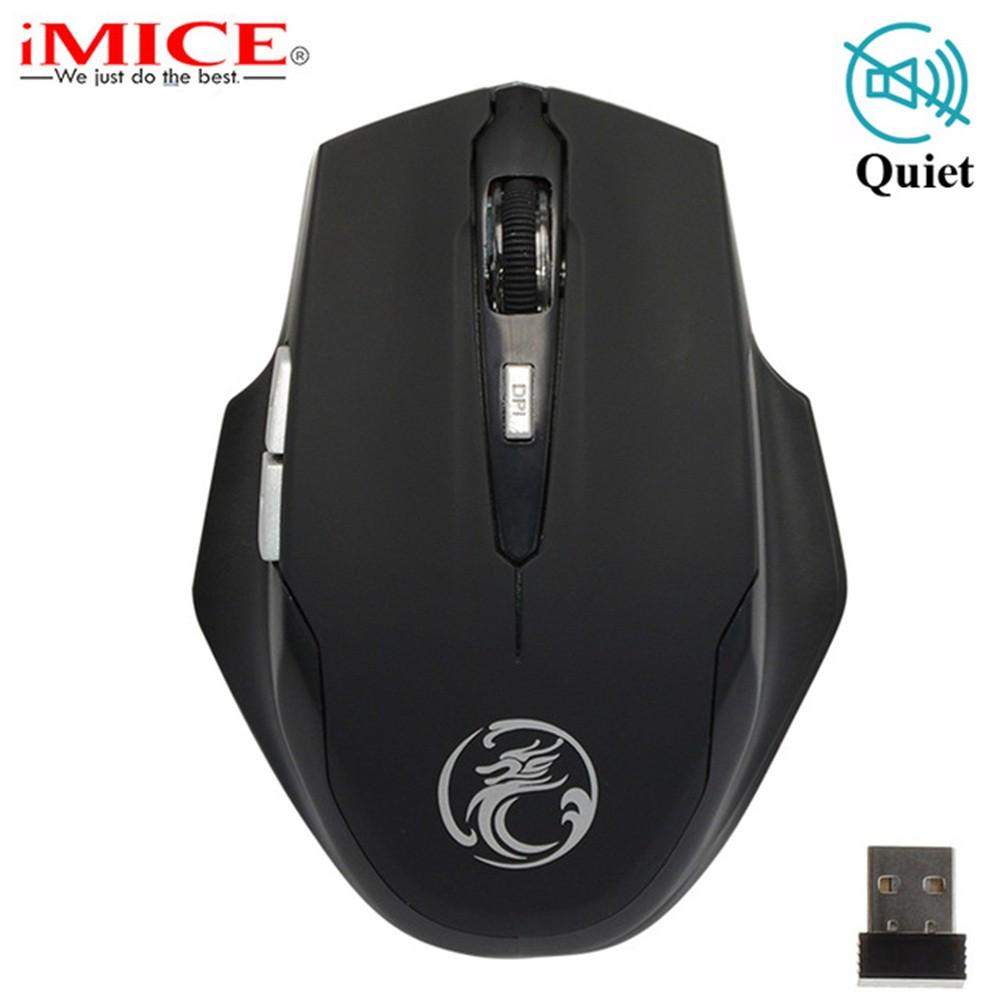 Buy IMice E-1900 2.4GHz Wireless Mouse Gaming Ergonomic Mini Silence ...