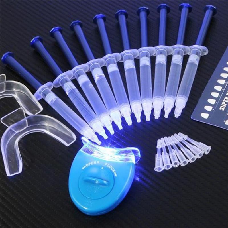Buy Teeth Whitening Bleaching System Oral Gel Kit Tooth Whitener Dental ...