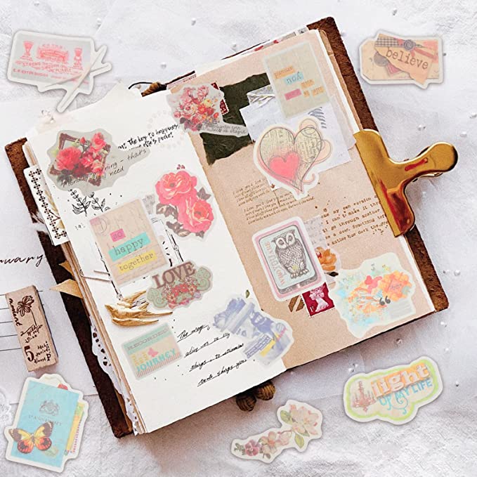 Cheap 160 Pieces Scrapbooking Sticker Self-adhesive DIY Decal ...