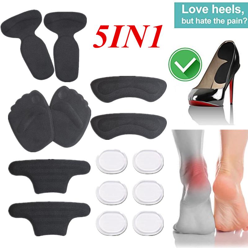 Buy 5pair Reusable Anti Slip Metatarsal Forefoot Ball Of Foot Shoes ...