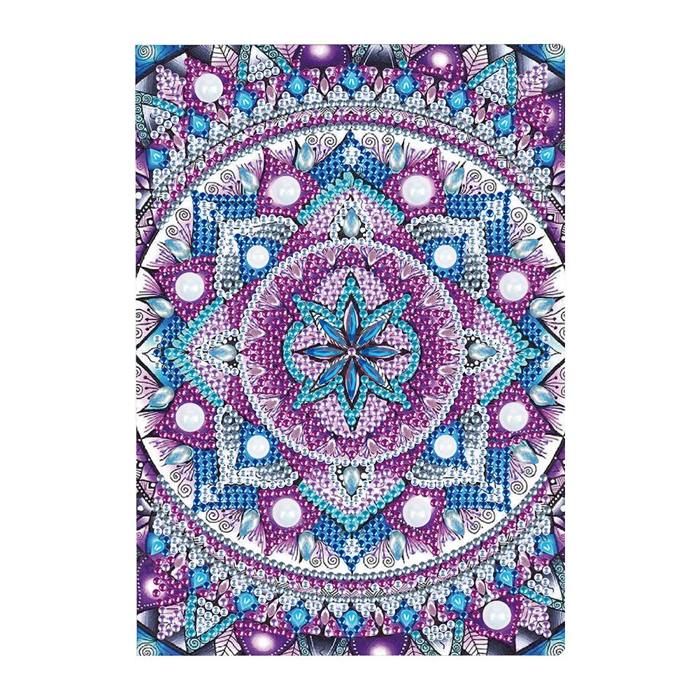 Diamond Painting 50 Pages A5 DIY Notebook Mandala Sketchbook (WXB134 ...