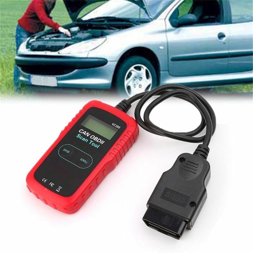 OBD2 Scan Tool Clears Check Engine Car Codes Wired For Cars CV300 ...