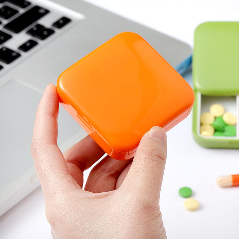 Buy Convenient Portable Contracted Push Open Style Pill Tablet Pill Box ...