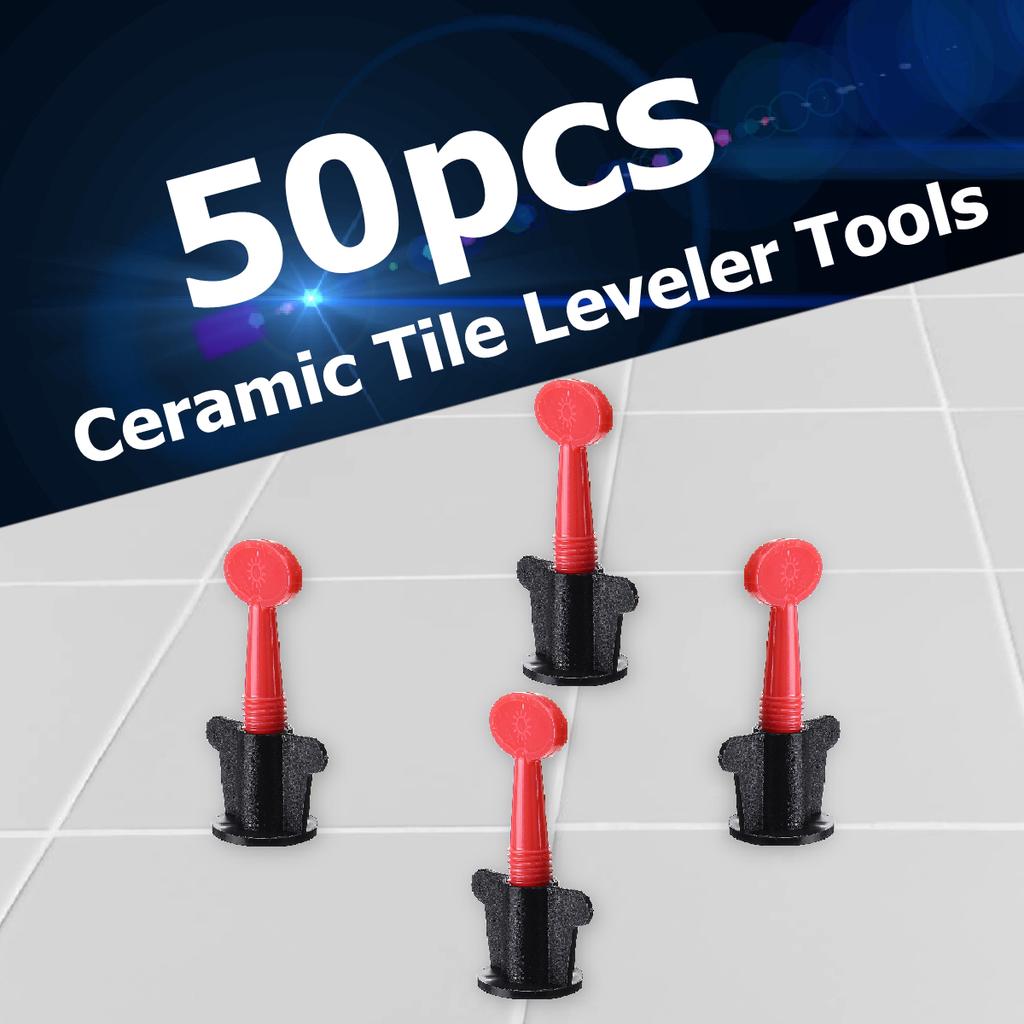 Buy 50PCS Construction Ceramic Tile Leveler Tools Floor Wall Reusable ...