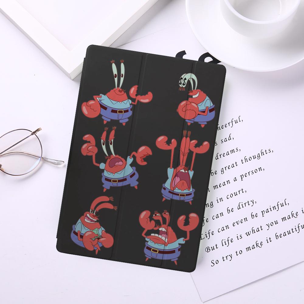 SpongeBob Series ipad case Soft Silicon Fold ipad cases Anti-Skid case ...