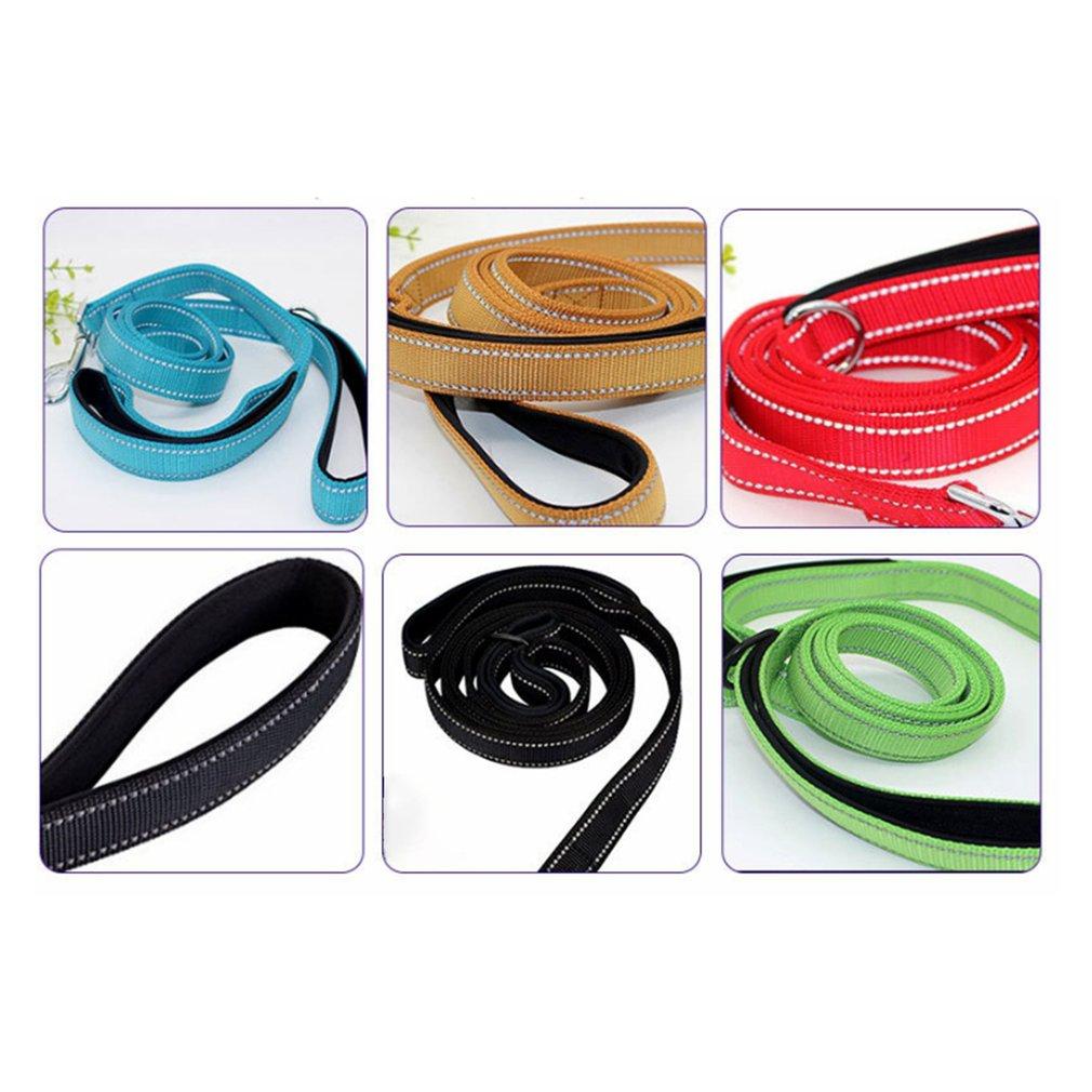Nylon Double-Layer Thickened Reflective Traction Rope Leash Diving ...