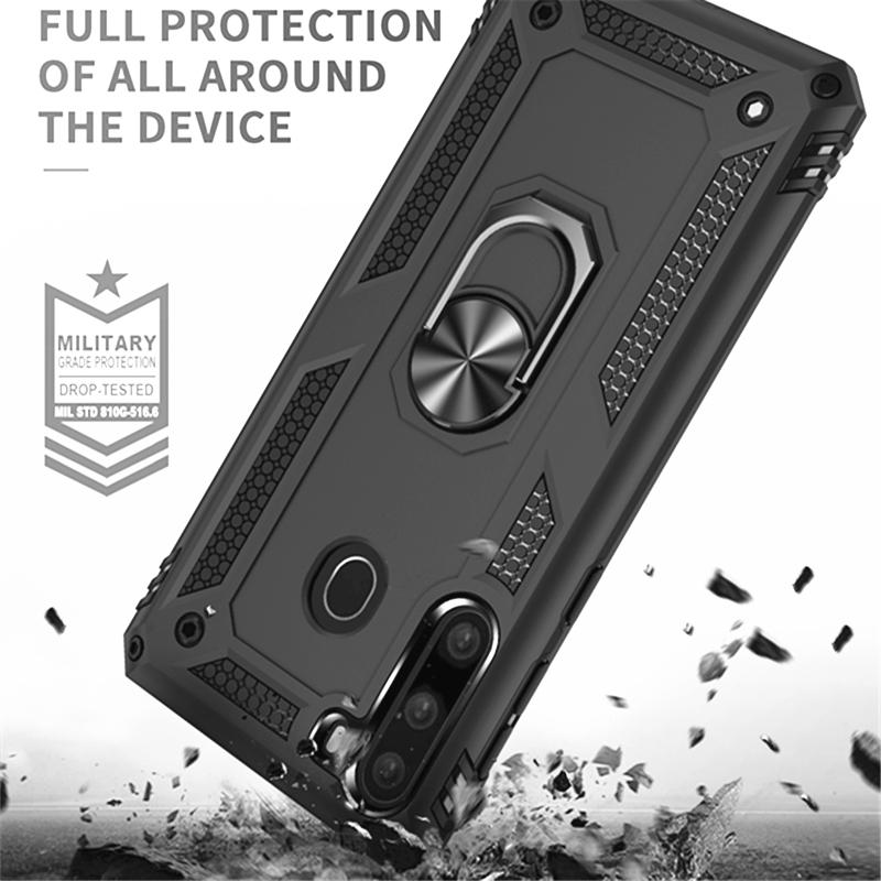 Buy Drop Protection Kickstand Hard Fitted Case for Samsung Galaxy A21 ...