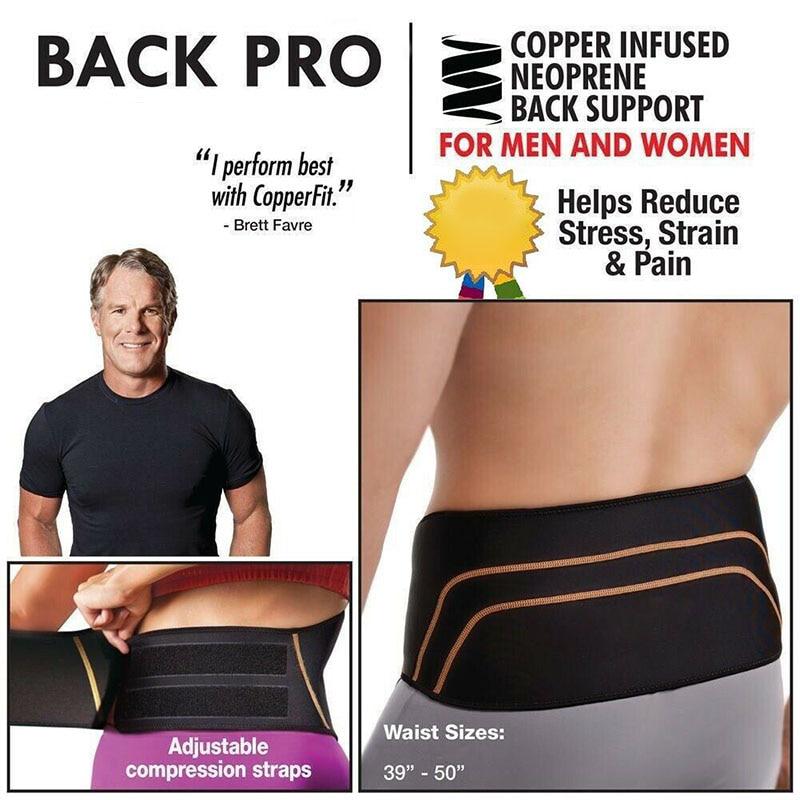 Buy Gym Compression Belt Back Support Adjustable Lower Lumbar Back ...