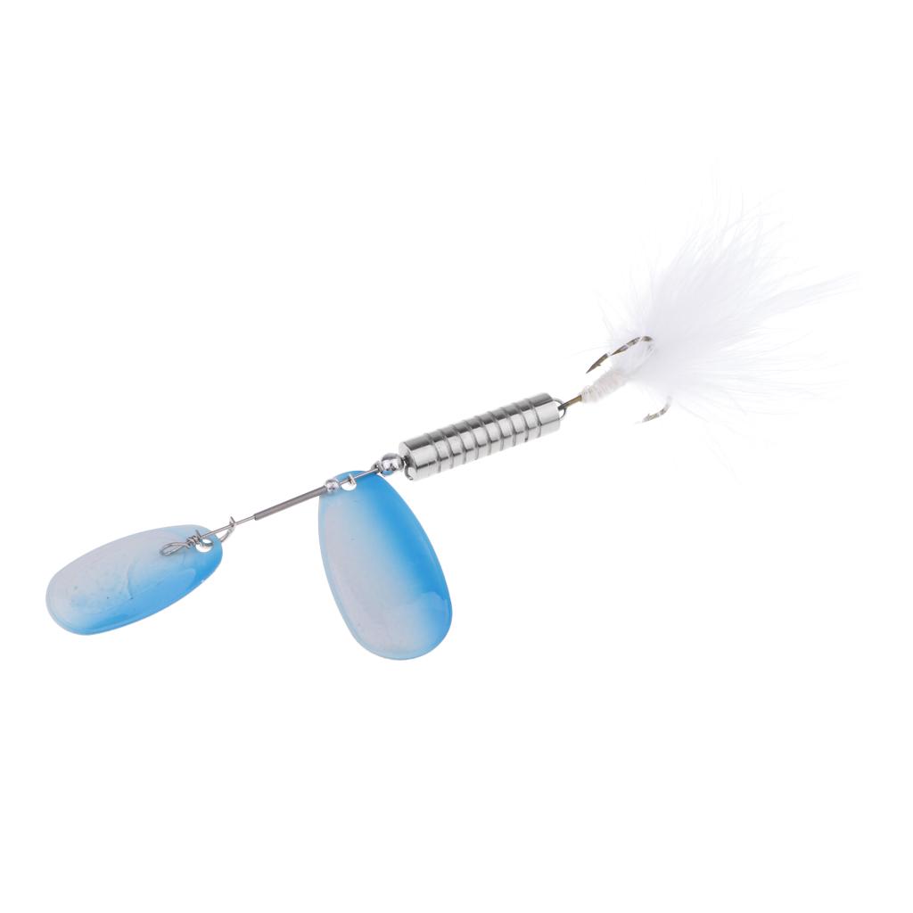 Buy Spoon Spinner Bait Hard Sequin Lure Bionic for Saltwater and ...