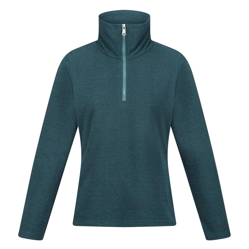 Cheap Regatta Womens/Ladies Kizmit Two Tone Half Zip Fleece Top | Joom