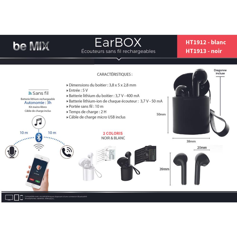 EarBox Signature kablosuz şarj edilebilir kulaklık beyaz uygun fiyatlı ...