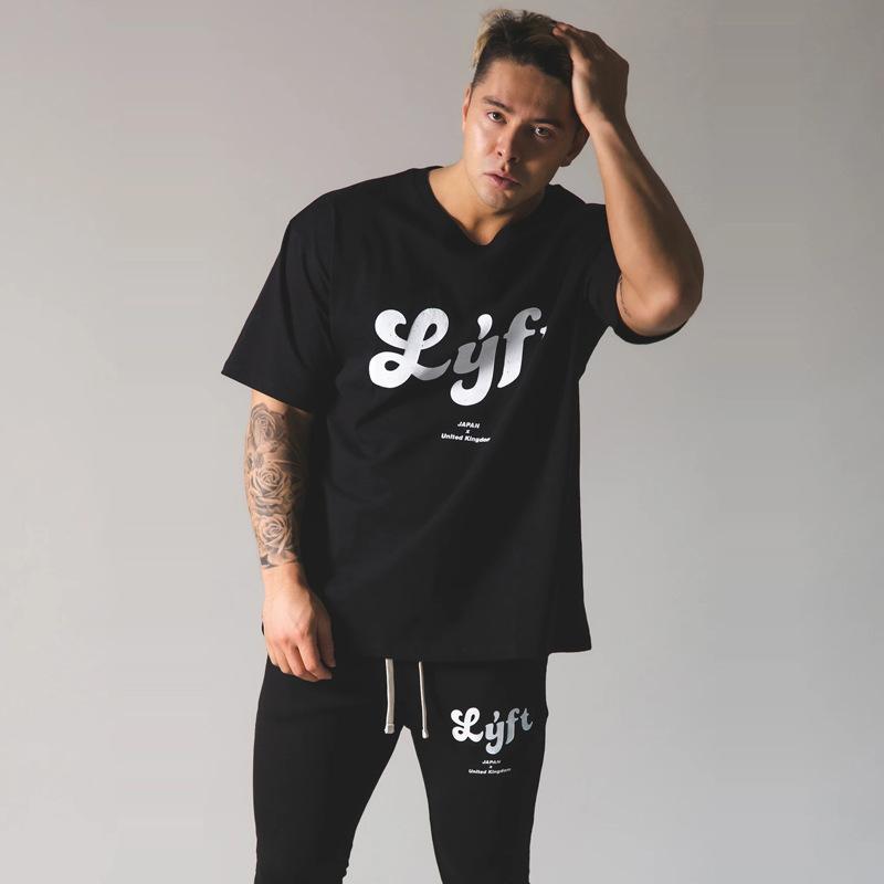 Buy Lyft Summer New Loose Shoulder Fashion Running Fitness Training ...