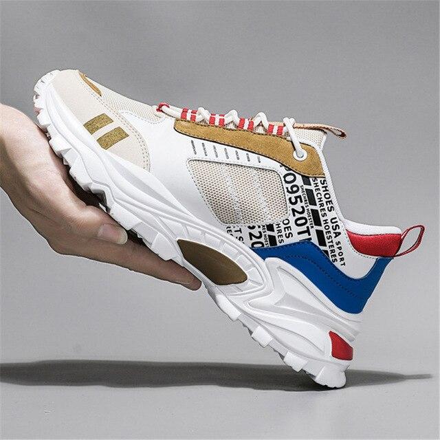 Buy Customized Colorful Men S Sneakers Fashion Breathable Casual Men S ...