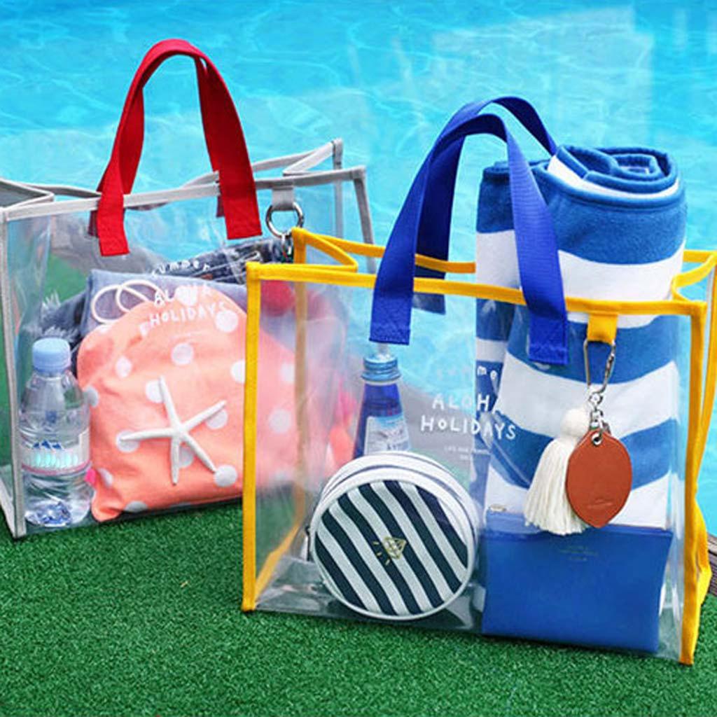 Buy Fresh Summer Transparent PVC Swimming Bag Fashion Outdoor Travel ...