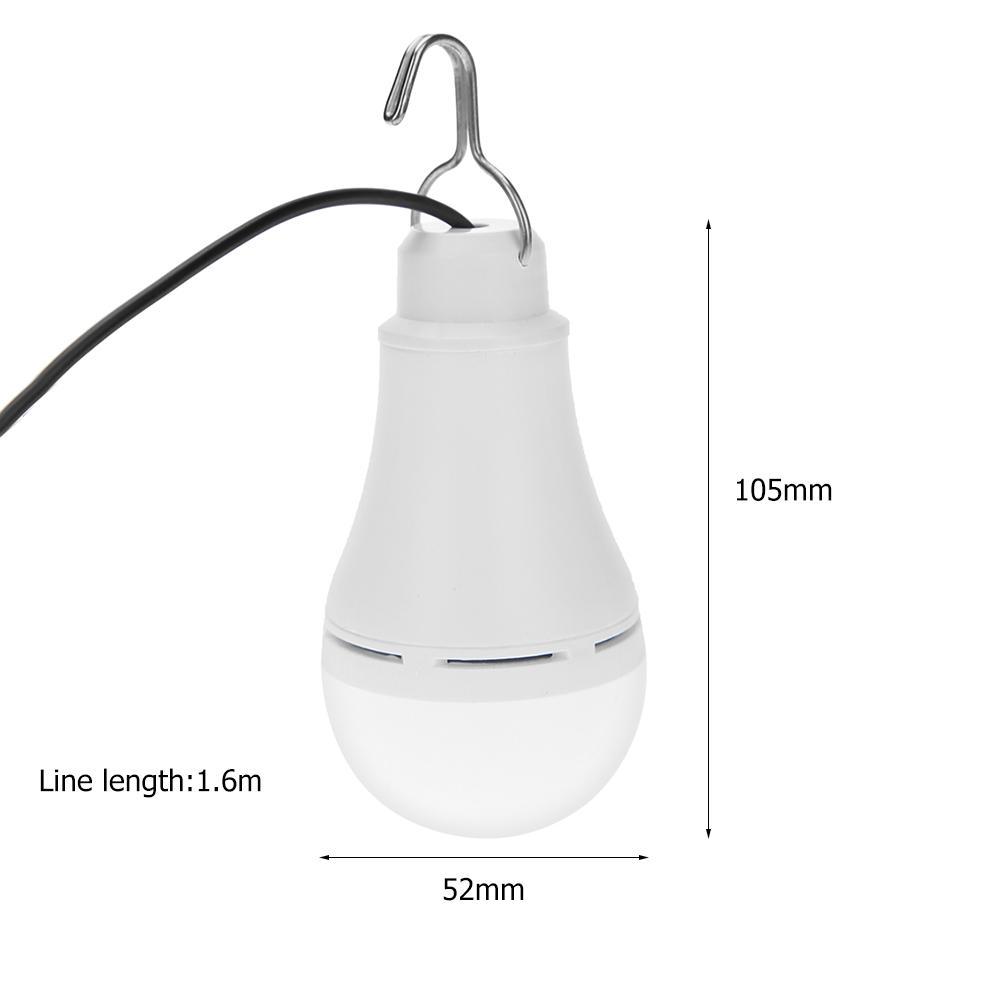 Buy Portable 5V 5W LED USB Bulb Light Hiking Camp Tent Travel Lamp Warm ...