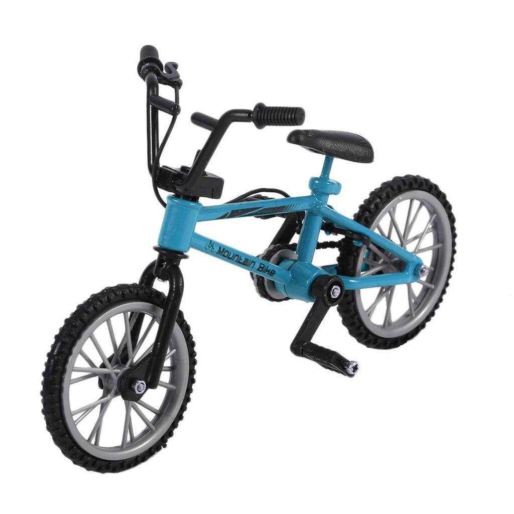 QZ Mini Size Simulation Alloy Finger Bike Children Kid Funnt Mini ...