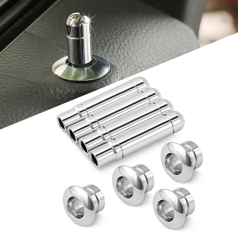 Buy Stainless Steel Trim Door Lock Stick Pin Cap Car Auto Part For ...