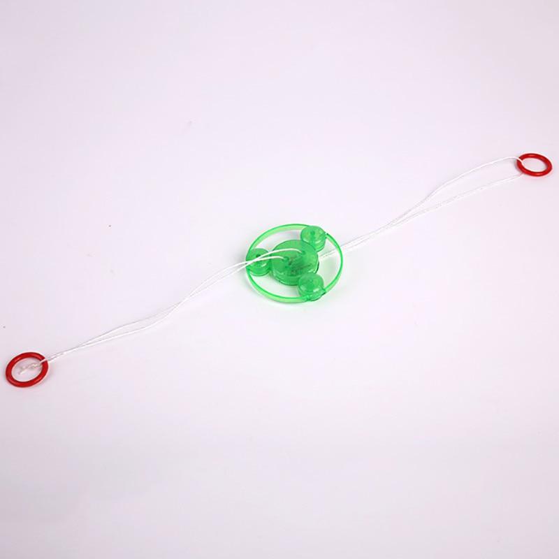 Buy LED Gyrosphere Hand Spinner Luminous Flashing Pull String Anti ...