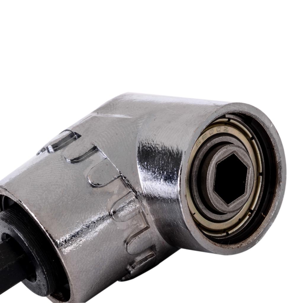 Buy Idh 105 Degree Angle 1/4" Extension Hex Drill Bit Screwdriver ...