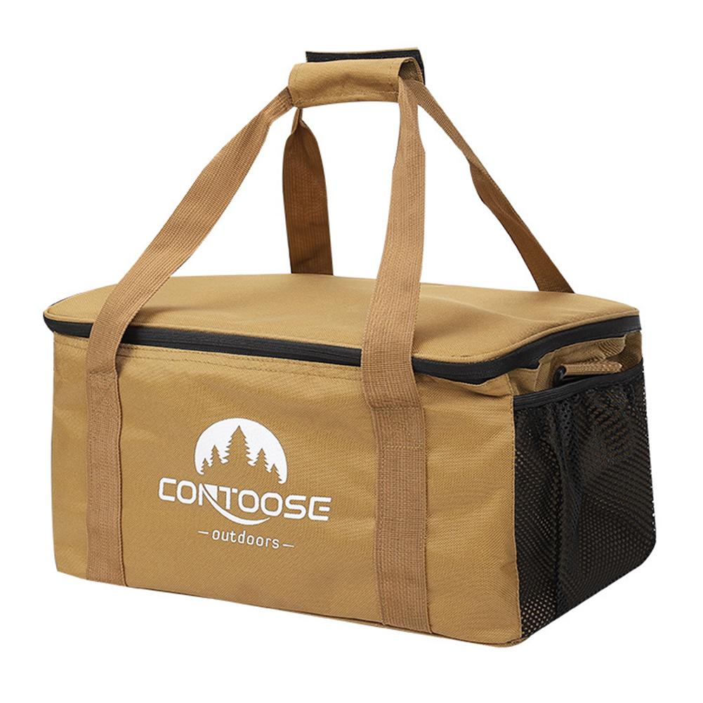 Outdoor Picnic Kit Sundry Bag Portable Camping Picnic Bag Oxford Cloth ...