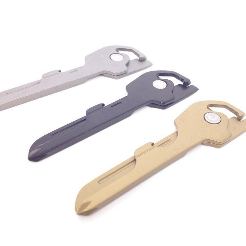 Multifunctional Key Tool 6 in 1 Pocket Keychain Tool Multitool for Auto ...