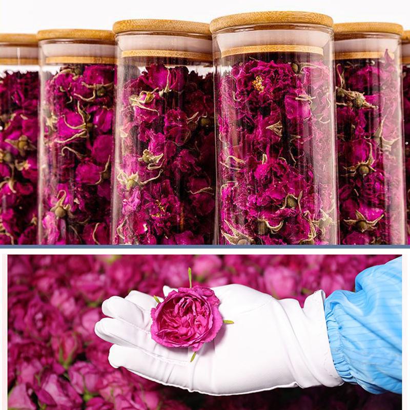 Buy Double Petal Red Rose Crown Tea 30g Tea Flower Fragrant Wild ...