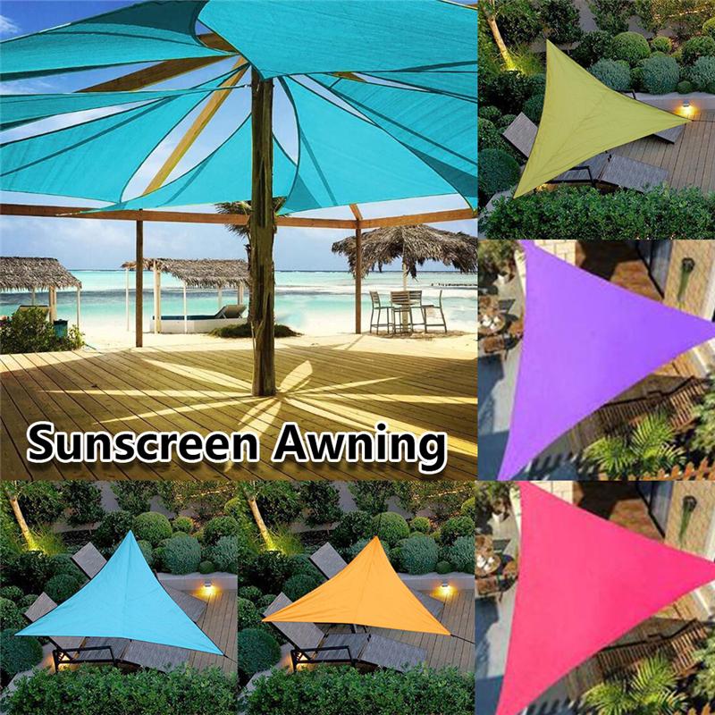 Buy Outdoor Waterproof Triangular UV Sun Shade Sail Combination Net ...