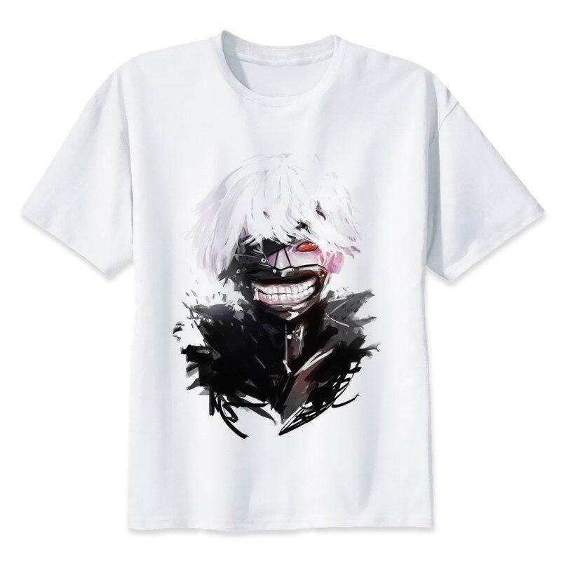 Buy Japanese Tokyo Ghoul T Shirt Printed Anime Tokyo Ghoul Shirt ...