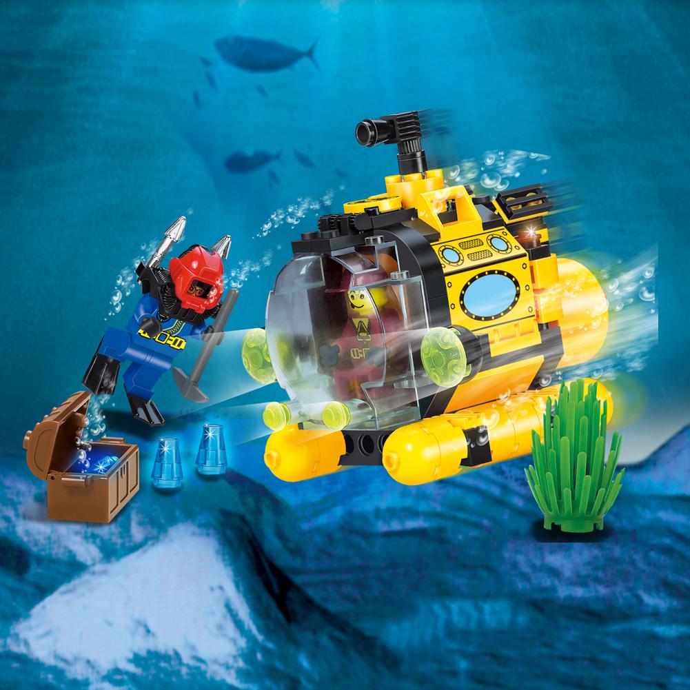 Buy Building Blocks Education Toys Models Building Toy Seabed Digging ...