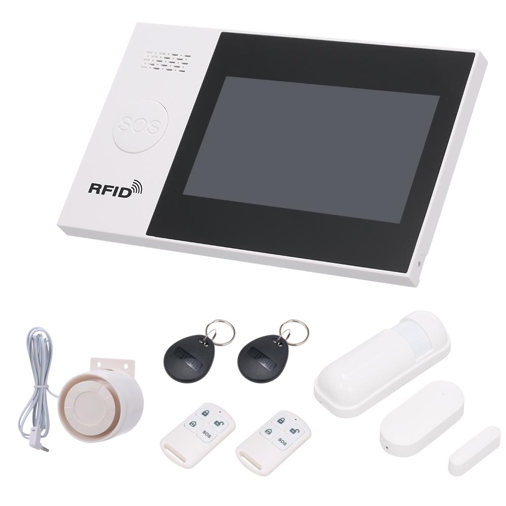 Buy Tuya 433MHz Wireless WIFI + GSM + GPRS 2G SMS Auto-dial Alarm ...