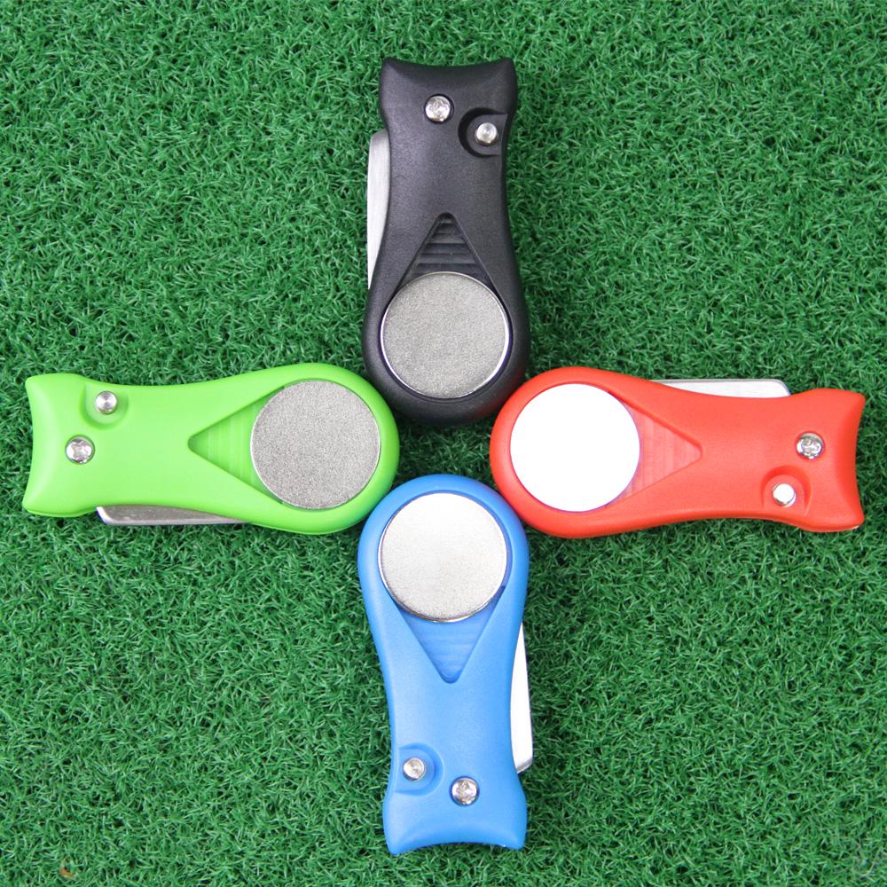 Buy 1Pcs Switchblade Golf Repair Divot Tool Ball Marker Stainless Steel ...